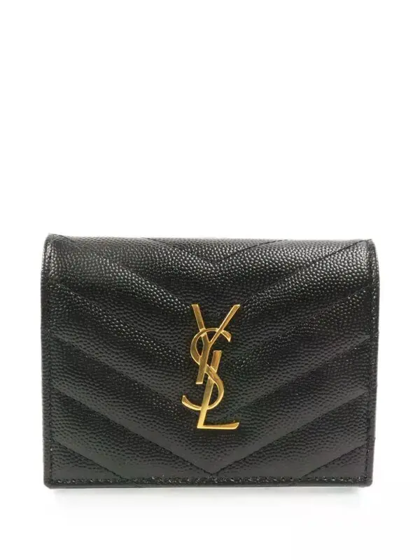 Saint Laurent Cassandre Quilted Wallet