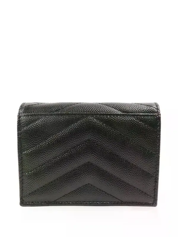 Saint Laurent Cassandre Quilted Wallet