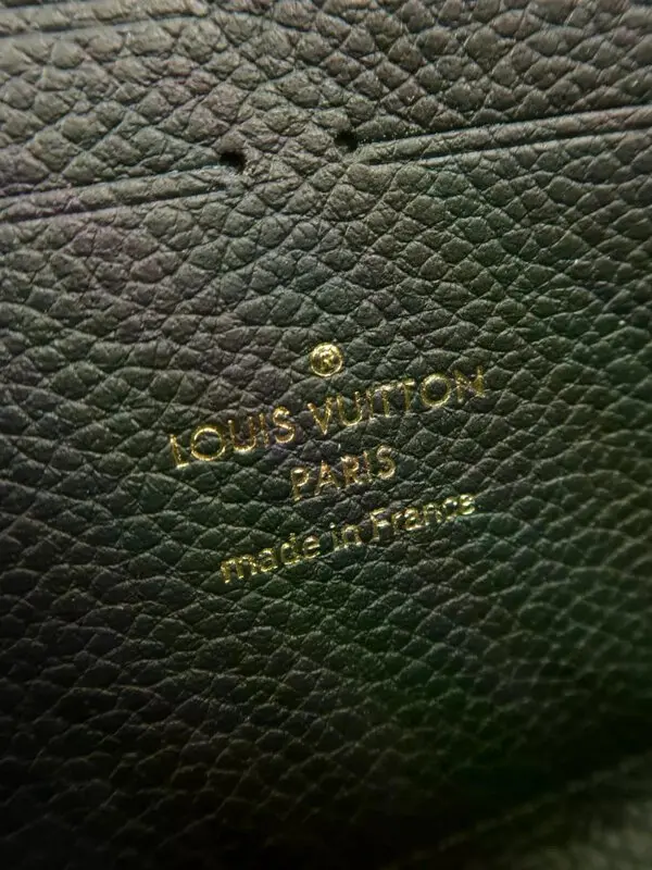 LOUIS VUITTON Monogram Empreinte Clemence Wallet