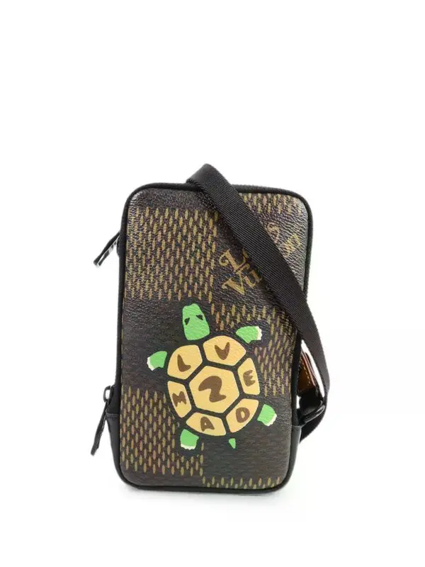 LOUIS VUITTON Damier Giant Turtle Print Phone Pouch Cross Body Bag