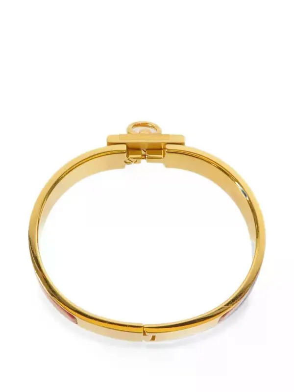 Hermès Mini Clic Kelly Enamel Bracelet