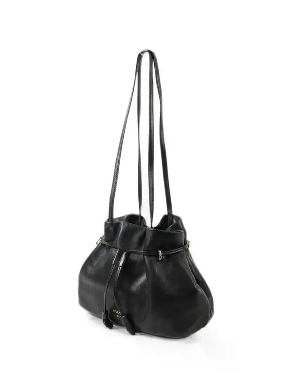 Prada Tassel Drawstring Bucket Bag
