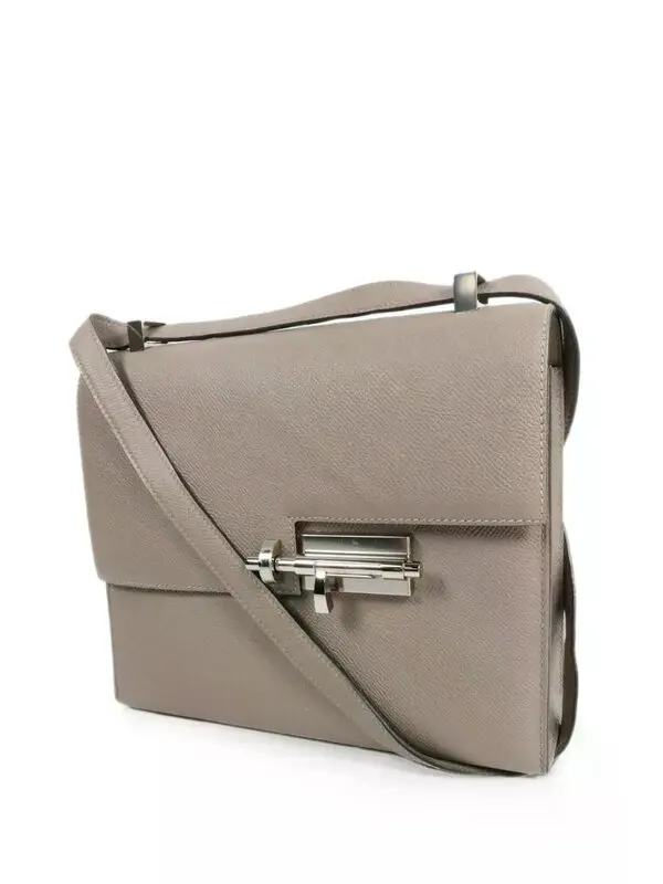 Hermès 2018 Verrou 23 Epsom Satchel Bag - Grey