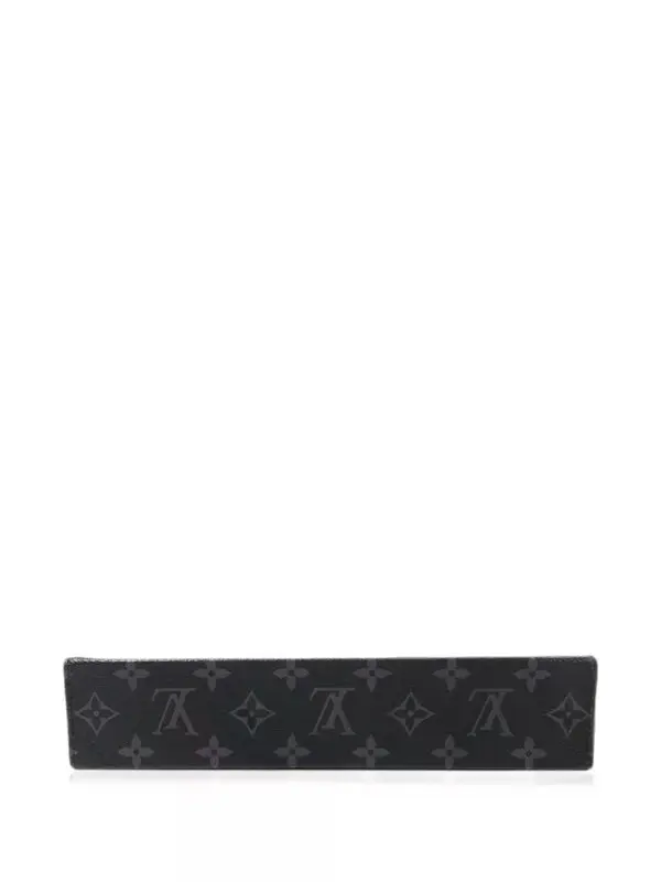 LOUIS VUITTON Mm Monogram Eclipse Pochette Voyage Clutch Bag