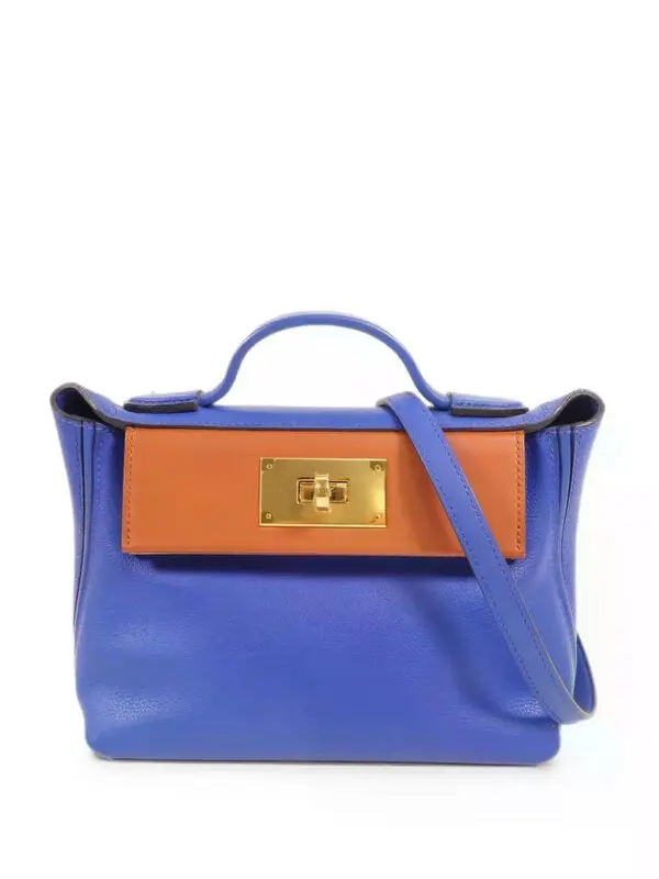 Hermès 24/24 Mini Tote Bag - Blue
