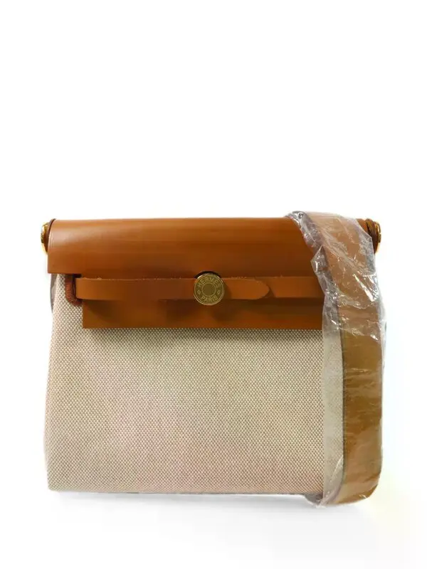 Hermès Mini Herbag Shoulder Bag - Neutrals