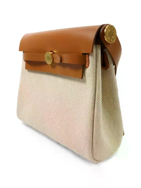 Hermès Mini Herbag Shoulder Bag - Neutrals
