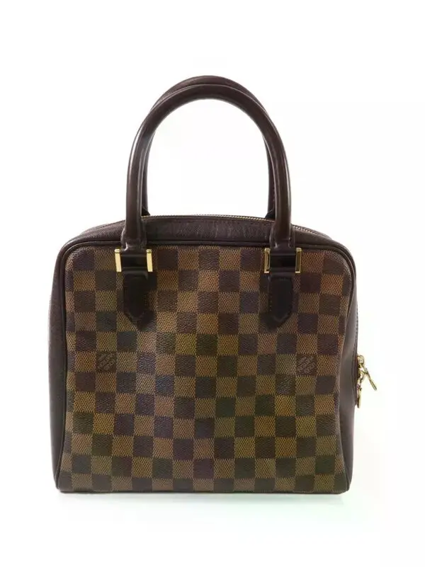 LOUIS VUITTON Damier Ebene Brera Tote Bag