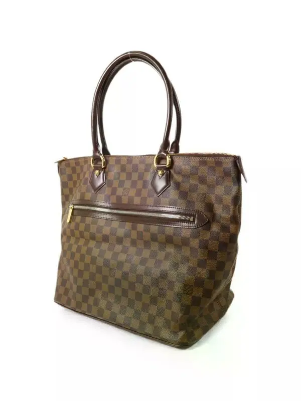 LOUIS VUITTON Gm Saleya Damier Ebene Shoulder Bag