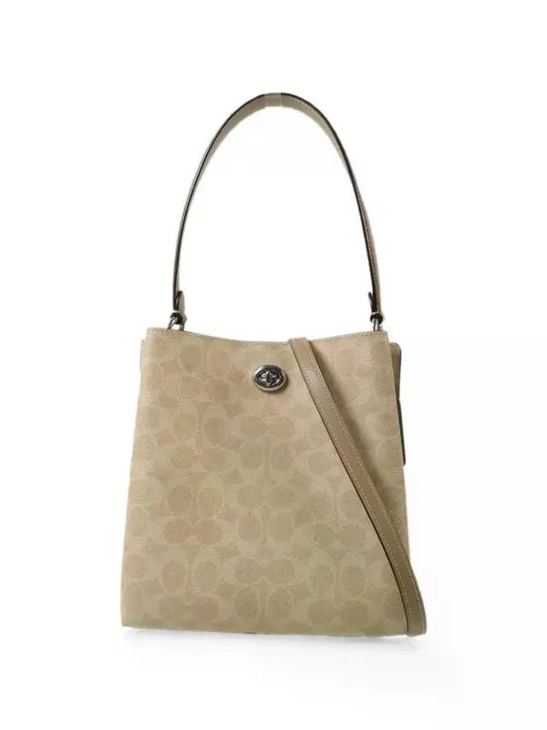 COACH VINTAGE Charlie Bucket Turn-lock Tote Bag
