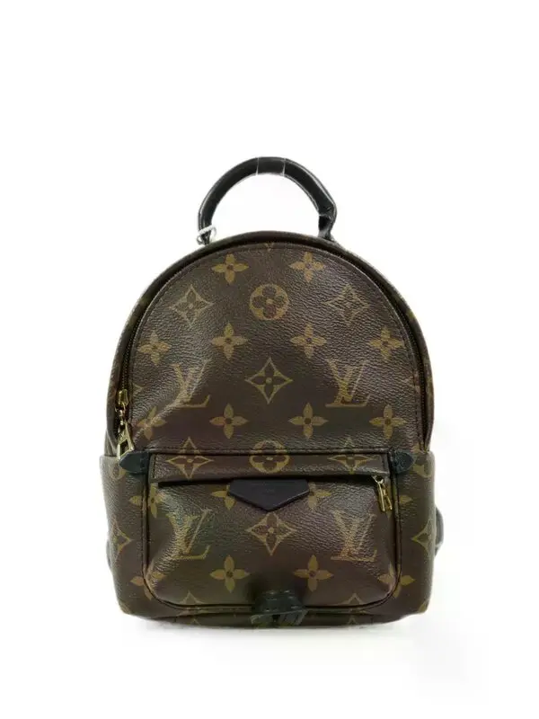 LOUIS VUITTON Palm Springs Mini Monogram Backpack - Brown