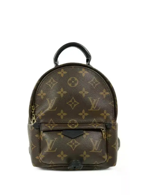 LOUIS VUITTON Palm Springs Mini Monogram Backpack - Brown