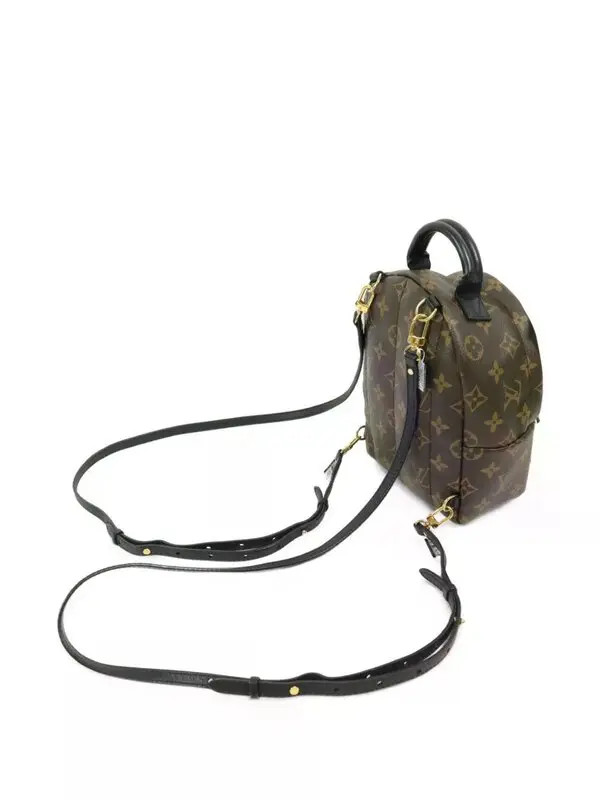 LOUIS VUITTON Palm Springs Mini Monogram Backpack - Brown