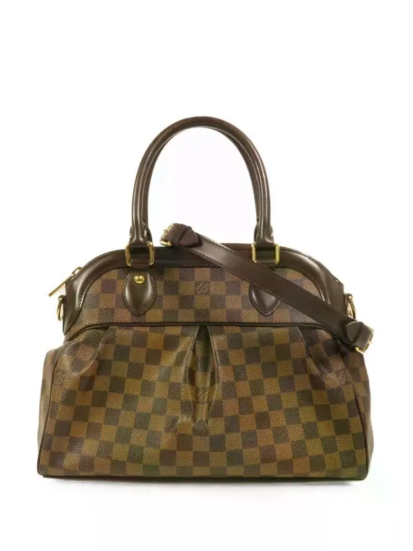 LOUIS VUITTON Damier Pm Trevi Shoulder Bag - Brown