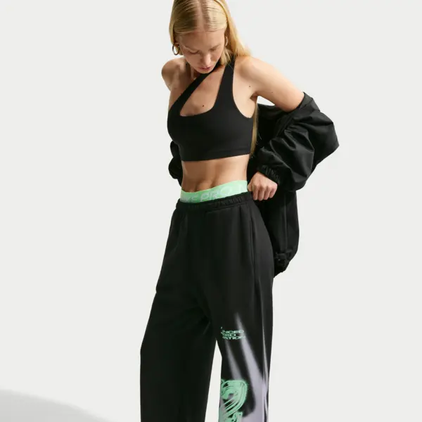 Nike Studio Fleece Medium Weight Oversized Graphic Pants
