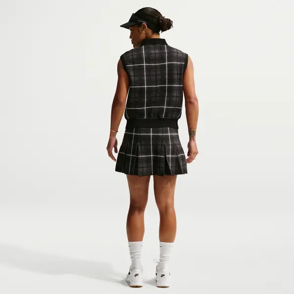Nike Plaid Golf Sweater Skirt
