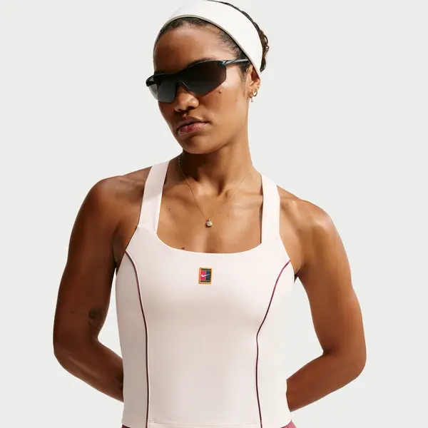 Nike Nikecourt Court Collection Dri-fit Tank Top - White