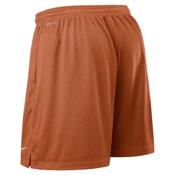 Nike Texas Sideline Reversible Dri-fit College Shorts - Orange