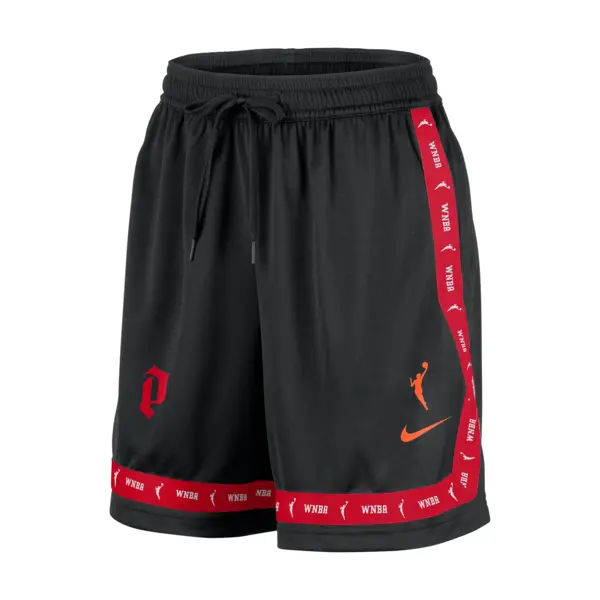Nike Portland Fire Wnba Practice Shorts - Black