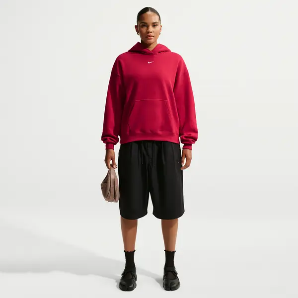 Nike Studio Fleece Weight Oversized Pullover Hoodie