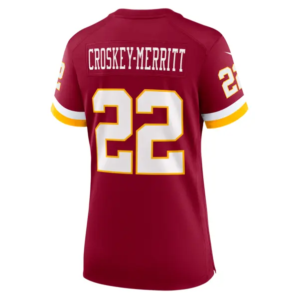 Nike Washington Commanders Jacory Croskey-merritt Nfl Game Jersey