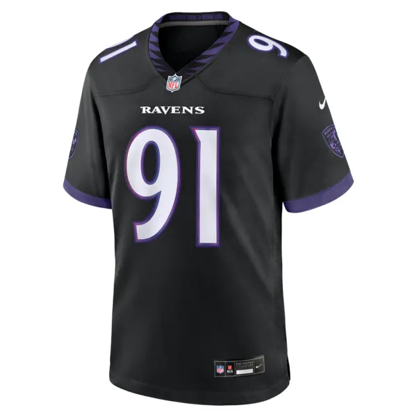 Nike Trey Hendrickson Baltimore Ravens Nfl Game Jersey