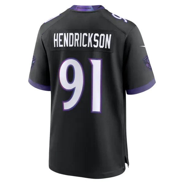 Nike Trey Hendrickson Baltimore Ravens Nfl Game Jersey