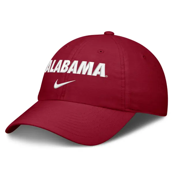 Nike Alabama Sideline Club Practice Adjustable Hat - Red