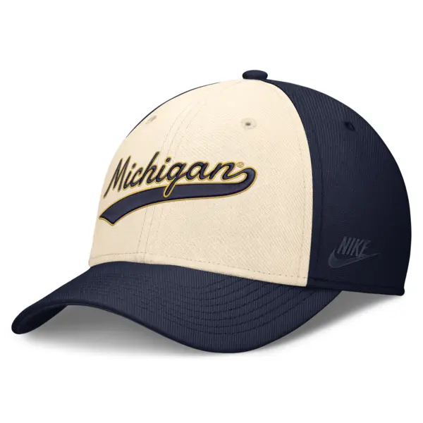 Nike Michigan Legacy Dri-fit College Hat - Brown