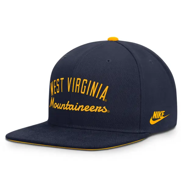 Nike West Virginia Legacy Pro Dri-fit College Adjustable Hat - Blue