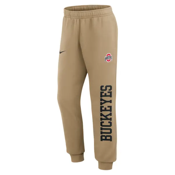 Nike Ohio State Primetime Club College Jogger Pants - Brown