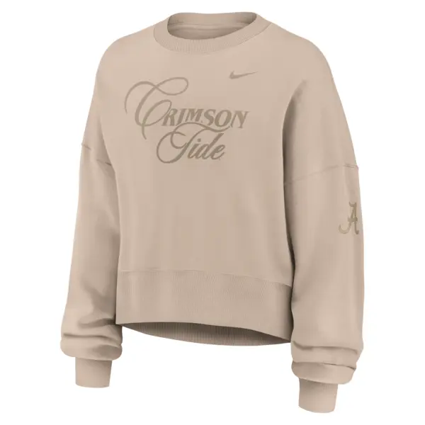 Nike College Oversized Pullover Hoodie - Brown