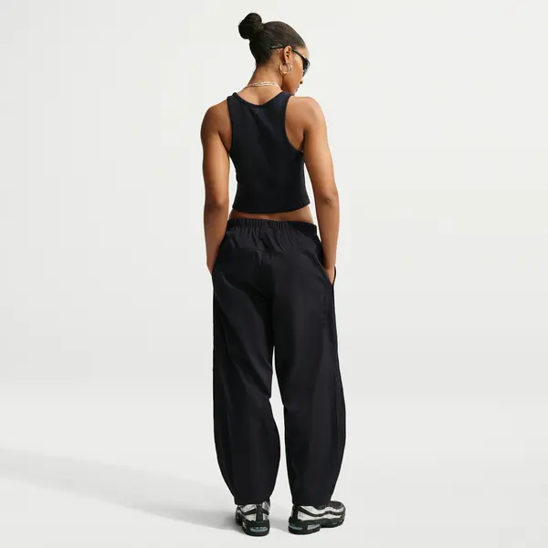 Nike Color-blocked Cropped Tank Top