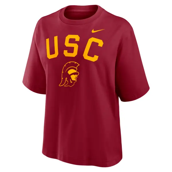 Nike Usc Arch Over Logo T-shirt - Red