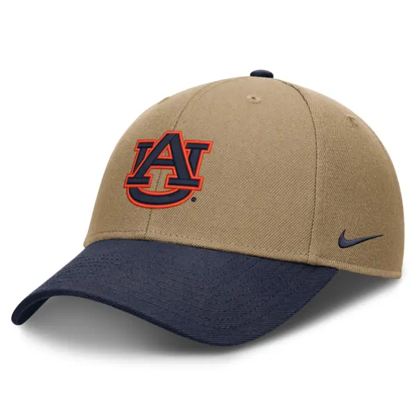 Nike Auburn Primetime Rise Dri-fit Trucker Cap - Brown