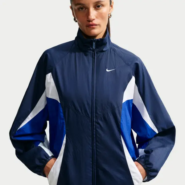 Nike Sportswear Oversized Track Jacket - Blue