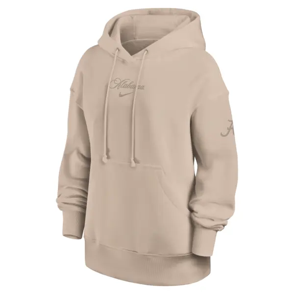 Nike Alabama College Oversized Pullover Hoodie - Brown
