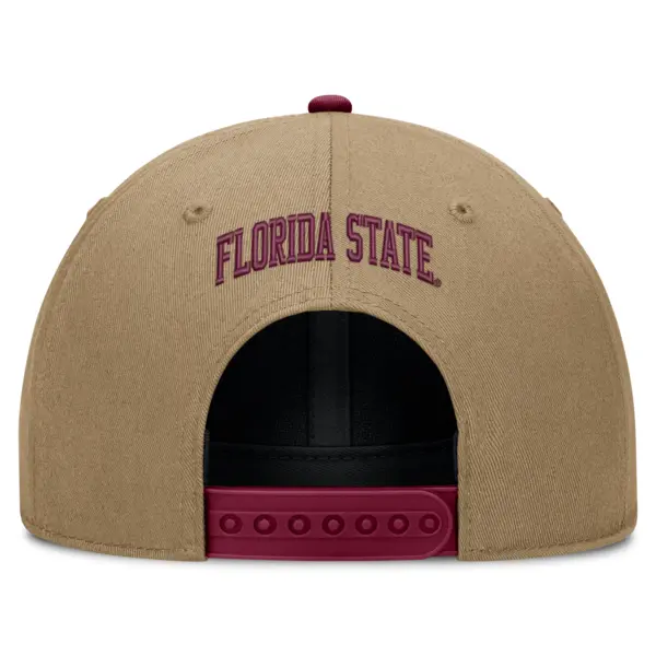 Nike Florida State University Primetime Rise Dri-fit College Trucker Adjustable Hat