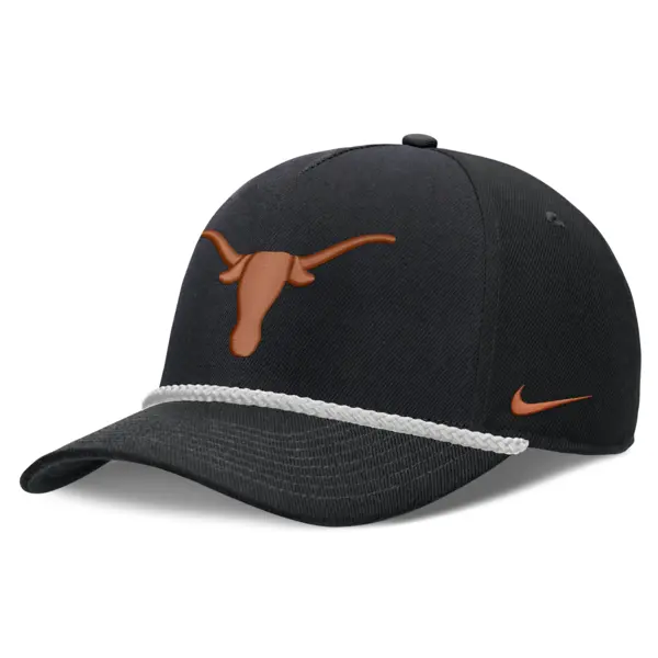 Nike Texas Sideline Rope Rise College Adjustable Hat - Black