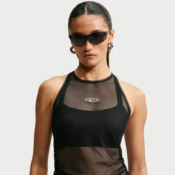 Nike Sportswear Tight Sheer Tank Top - Black