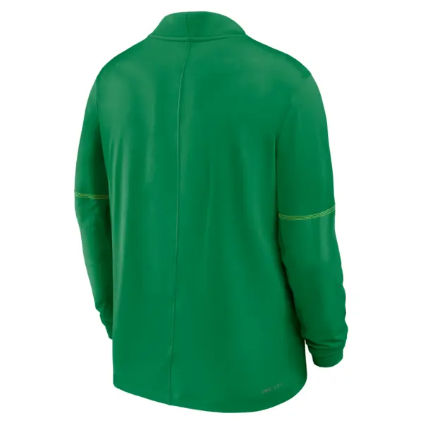 Nike Oregon Sideline Dri-fit College 1/2-zip Top - Green