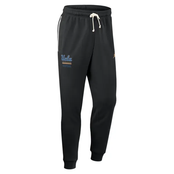 JORDAN Ucla Sideline Standard Issue Brand Dri-fit College Taper Pants - Black