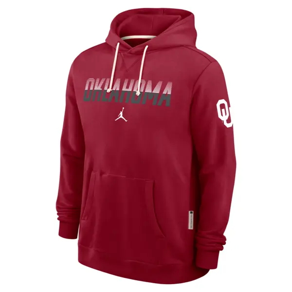 JORDAN Brand Oklahoma Pullover Hoodie - Red