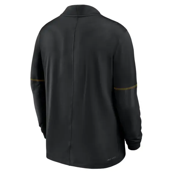 Nike Iowa Sideline Dri-fit College 1/2-zip Top - Black