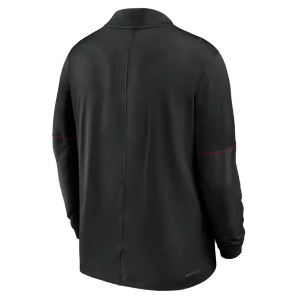 Nike Ohio State Sideline Dri-fit College 1/2-zip Top - Black