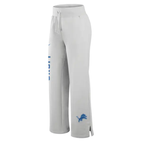 Nike Detroit Lions Primetime Phoenix Wide-leg Nfl Sweatpants - Grey