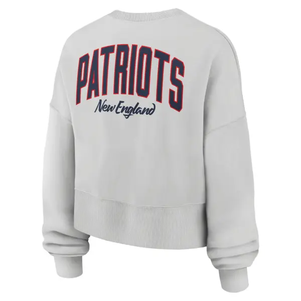 Nike New England Patriots Primetime Phoenix Nfl Oversized Pullover Crew