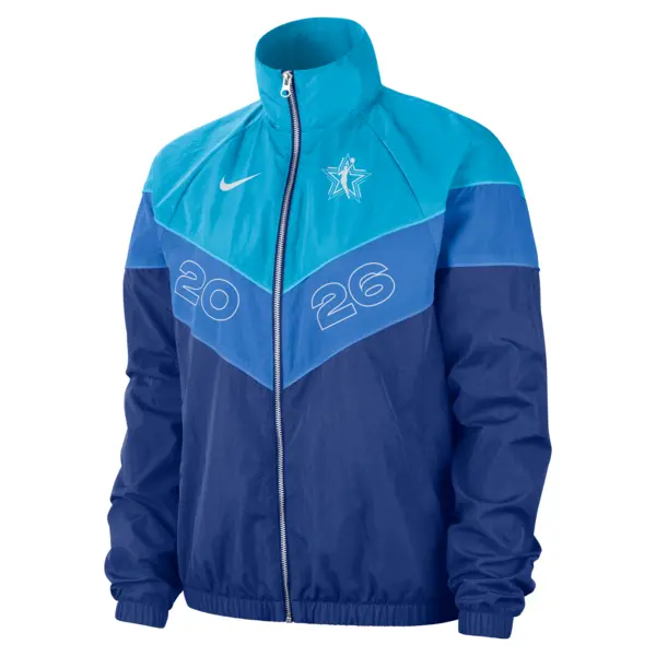 Nike Wnba All-star Weekend Windrunner Game Jacket - Blue
