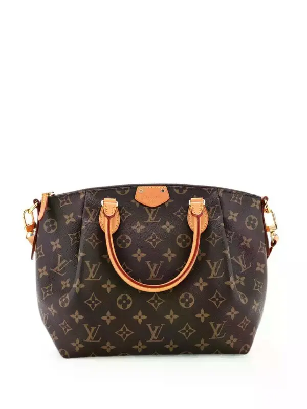 LOUIS VUITTON Turenne Handbag Monogram Canvas Pm Satchel - Brown