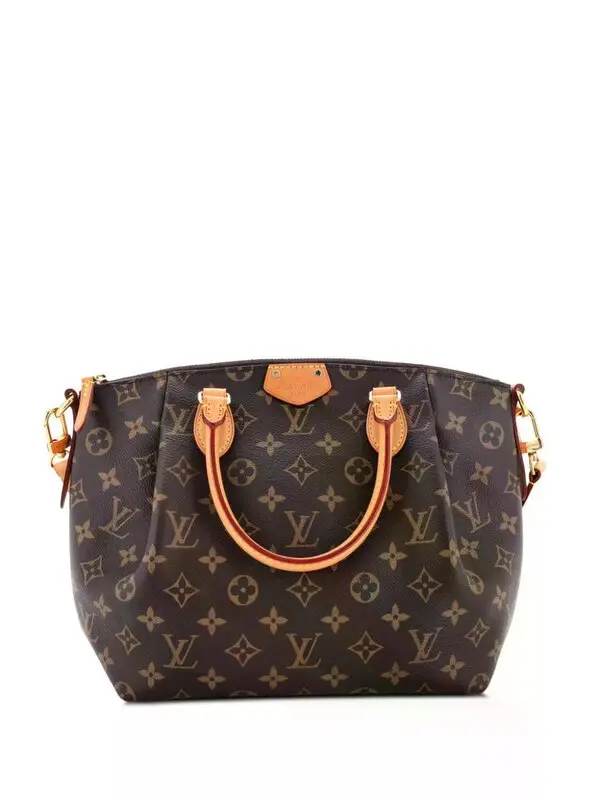 LOUIS VUITTON Monogram Canvas Pm Satchel - Brown